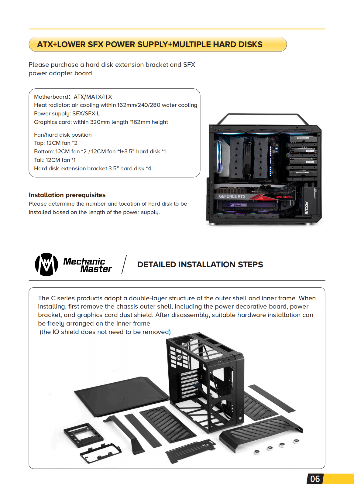 C34PLUS Installation Manual - mechanic master