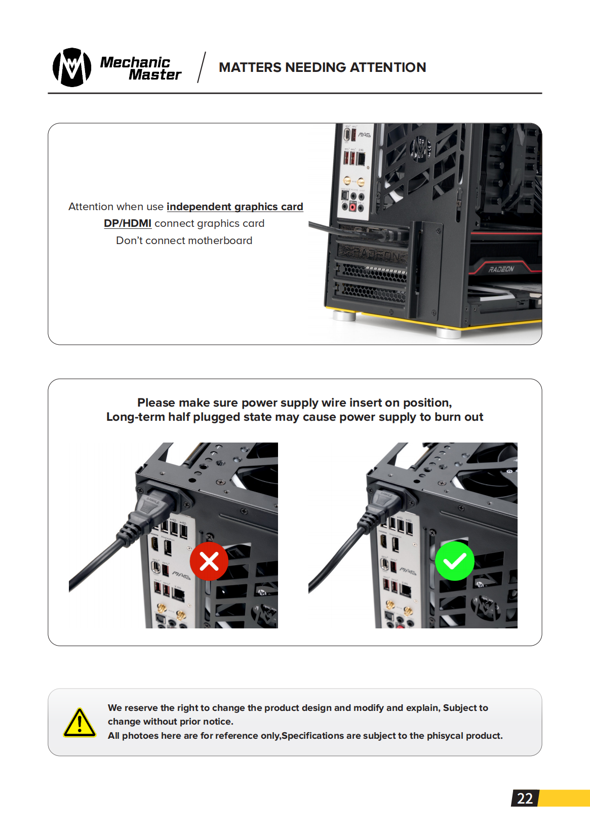 C34PLUS Installation Manual - mechanic master